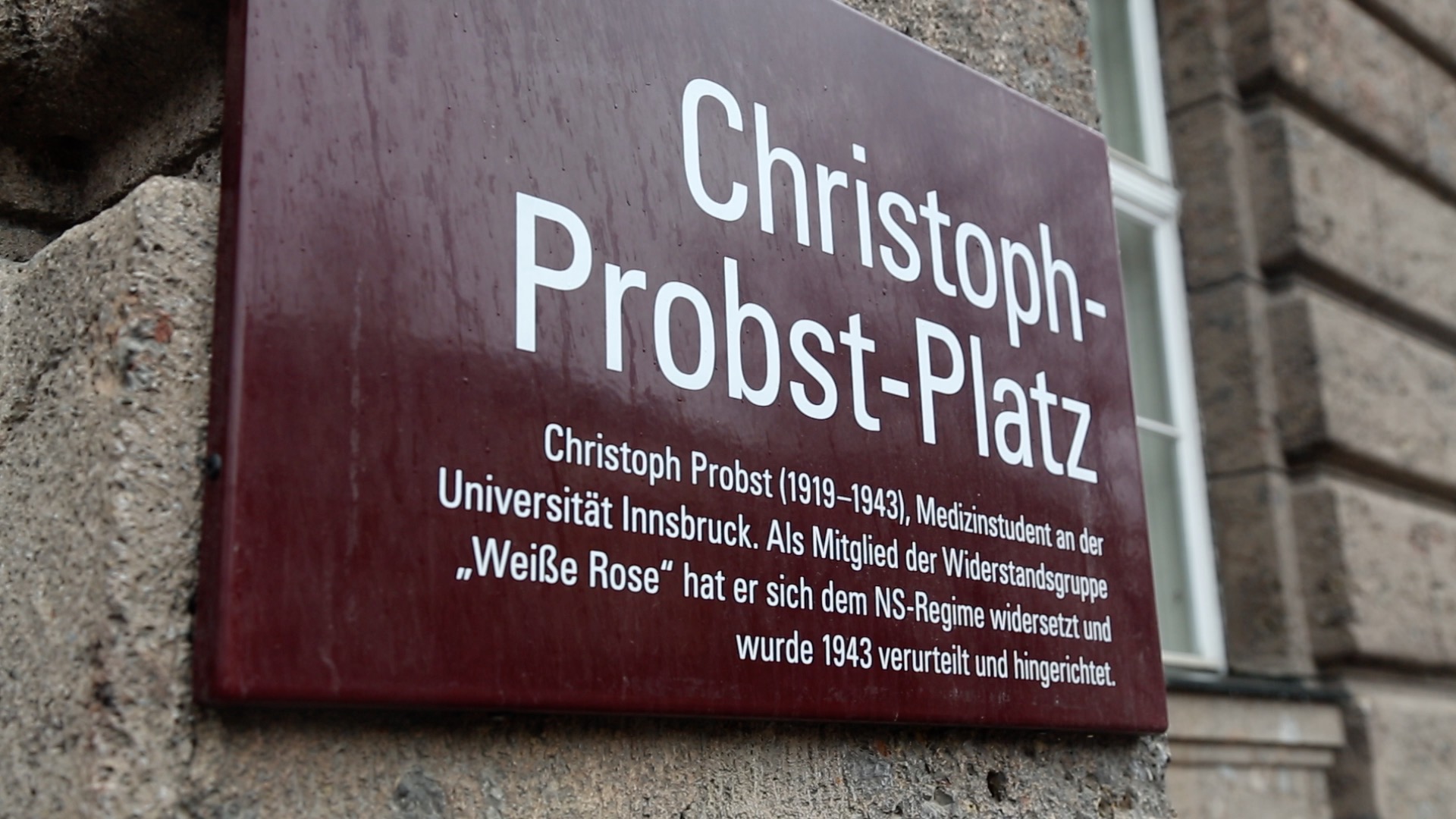 25 Jahre Christoph Probst Platz - Tirol TODAY | Tirol TV